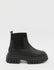 Agora platform chelsea boots in off white leather womens shoes ...